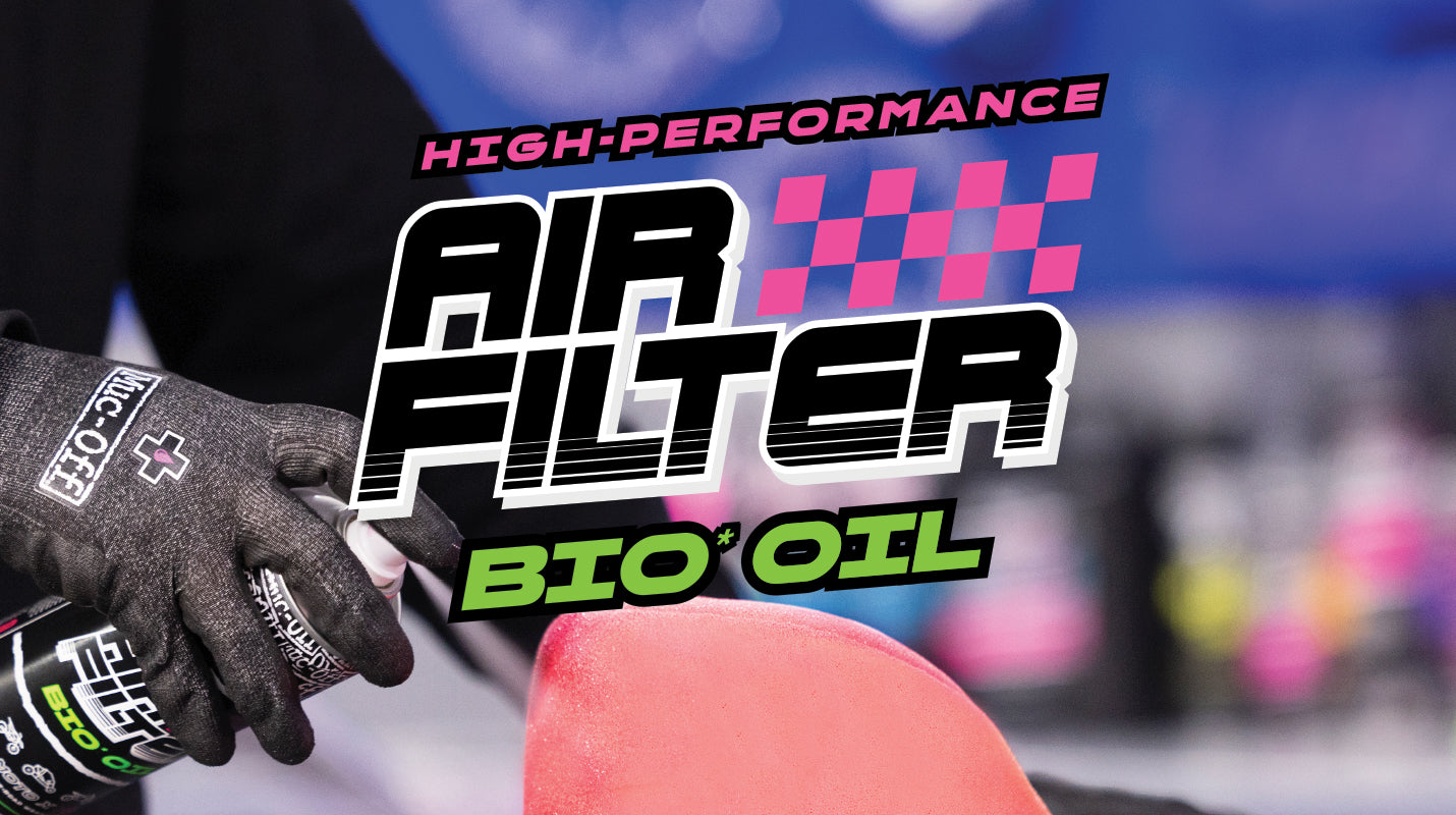 Rip Hard. Breathe Easy. Meet Our New Bio Air Filter Oil! | Muc-Off UK