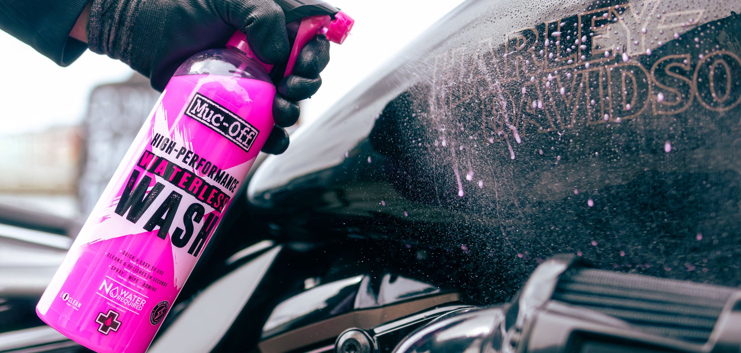 Effortlessly Clean Your Harley Davidson Using High-Performance Waterle ...