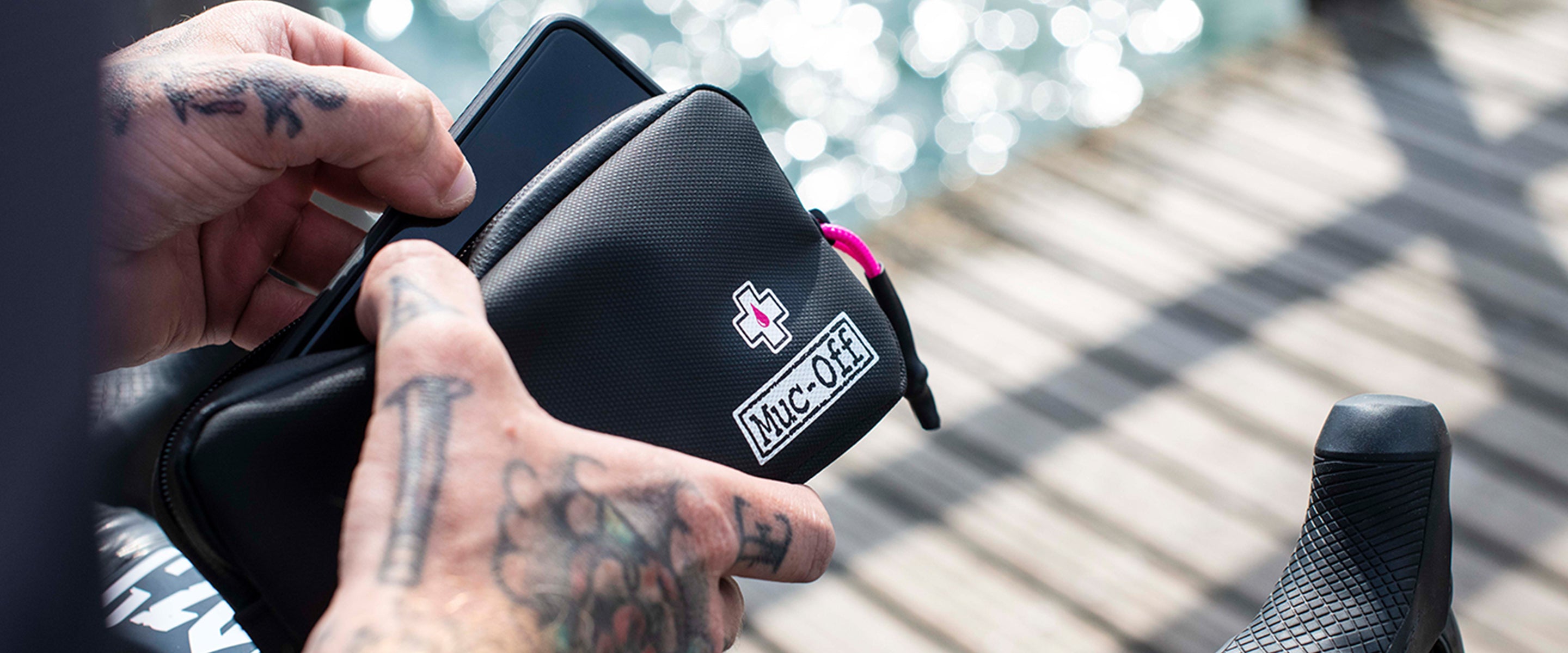 Rainproof Essentials Case - Black | Accessories | Muc-Off UK