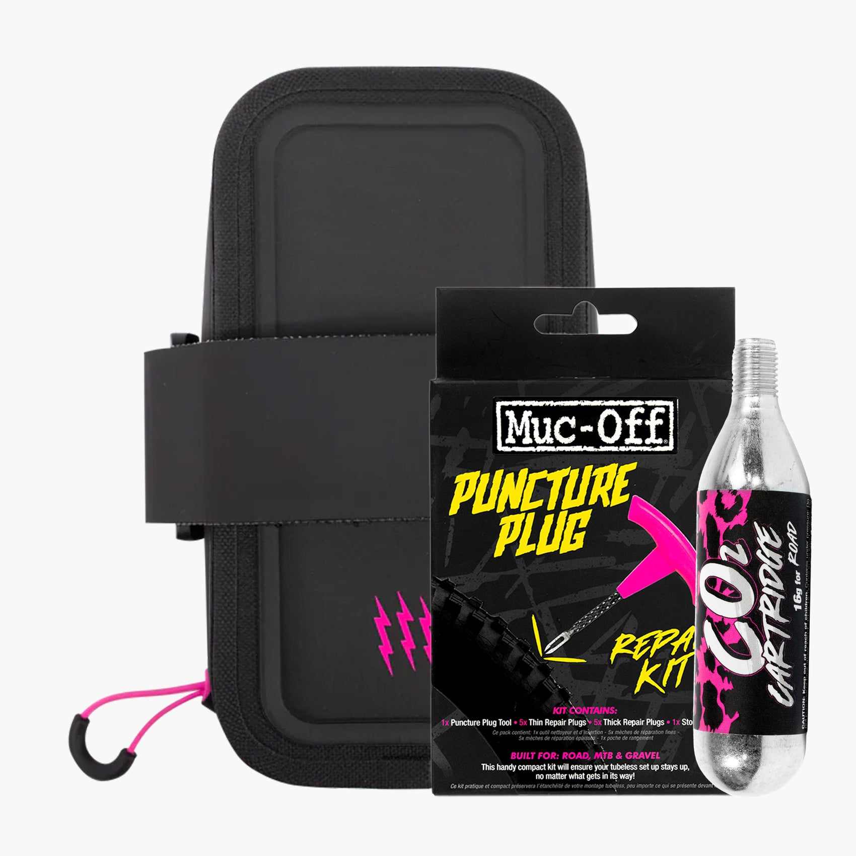Road/Gravel Puncture Emergency Kit - Tubeless | Muc-Off UK