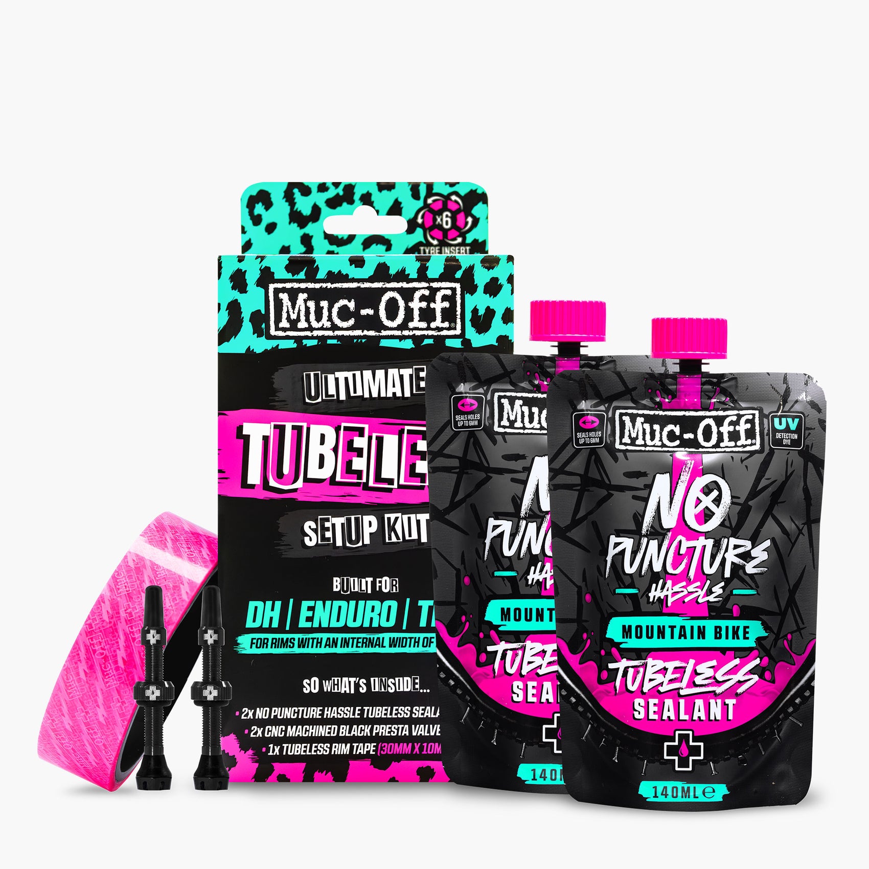 Ultimate Tubeless Setup Kit | Tubeless Range | Muc-Off UK
