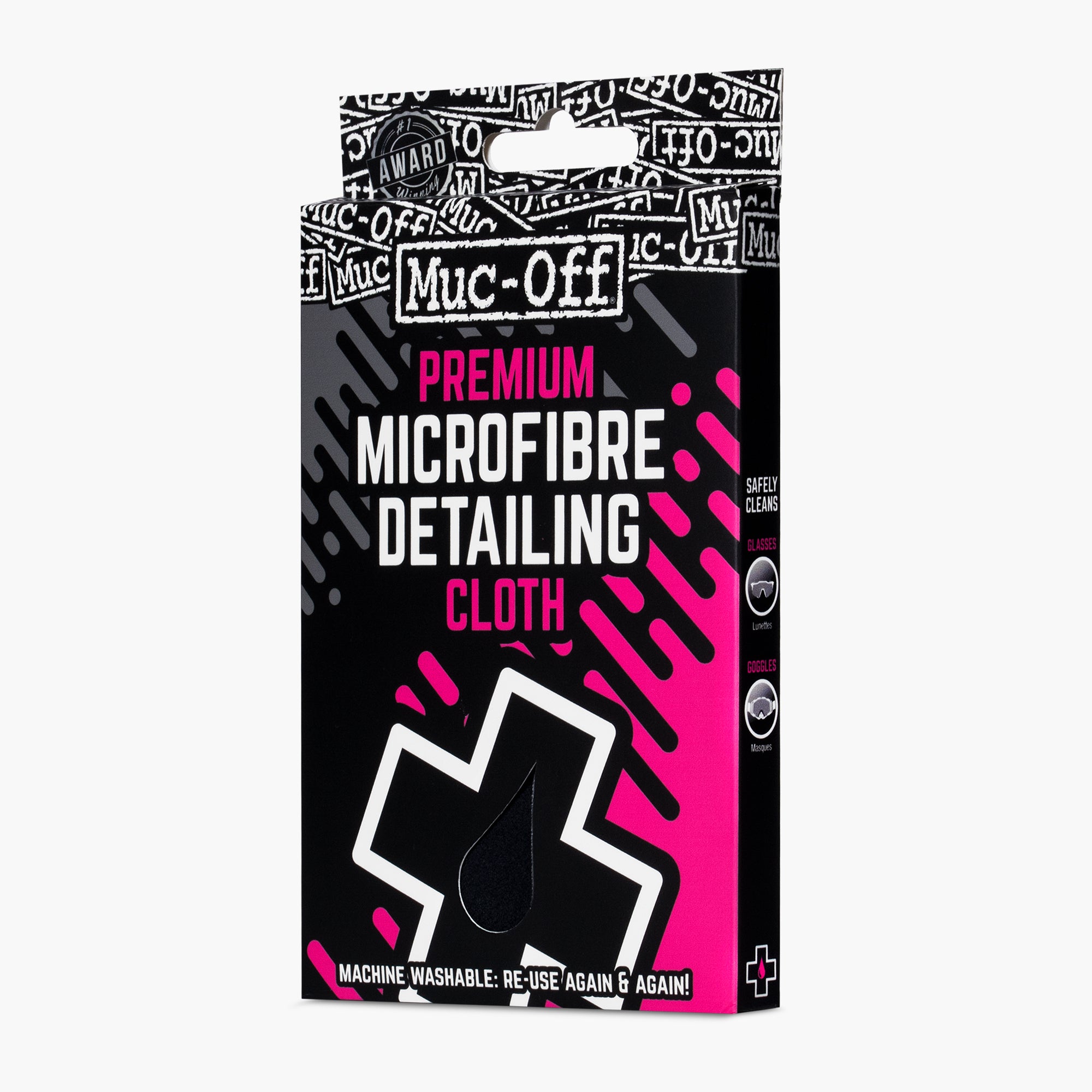 Helmet & Visor Microfibre Cloth | Brushes & Cloths | Muc-Off UK