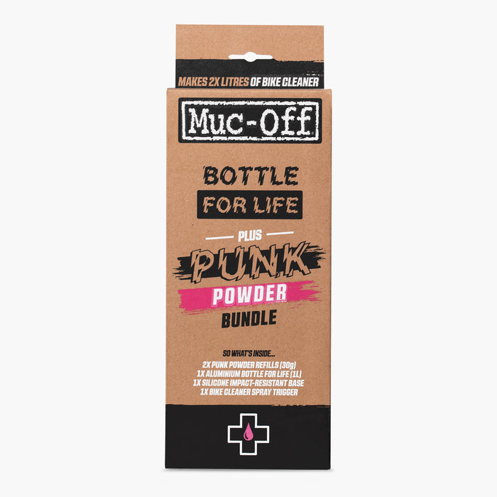 Bottle For Life Bundle | Punk Powder Bike Cleaner | Muc-Off UK