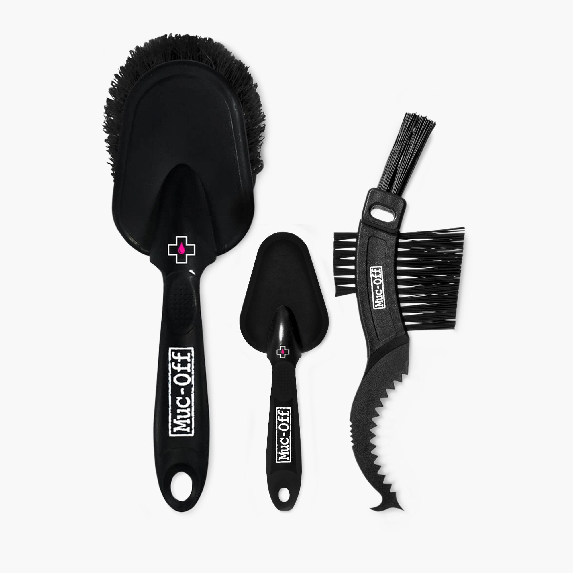 3x Premium Brush Kit | Brushes & Cloths | Muc-Off UK